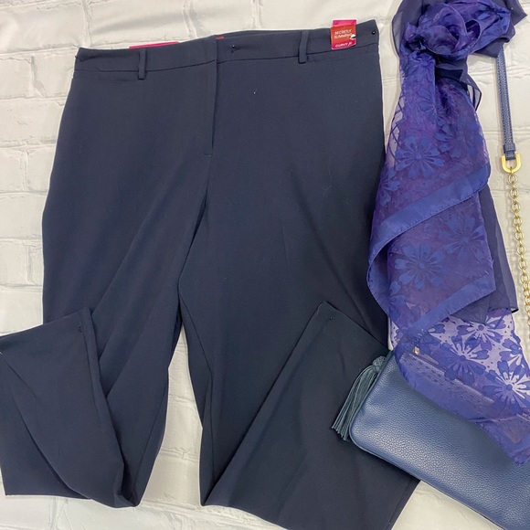 212 Collection | Pants & Jumpsuits | Nwt Navy Blue Dress Pants | Poshmark